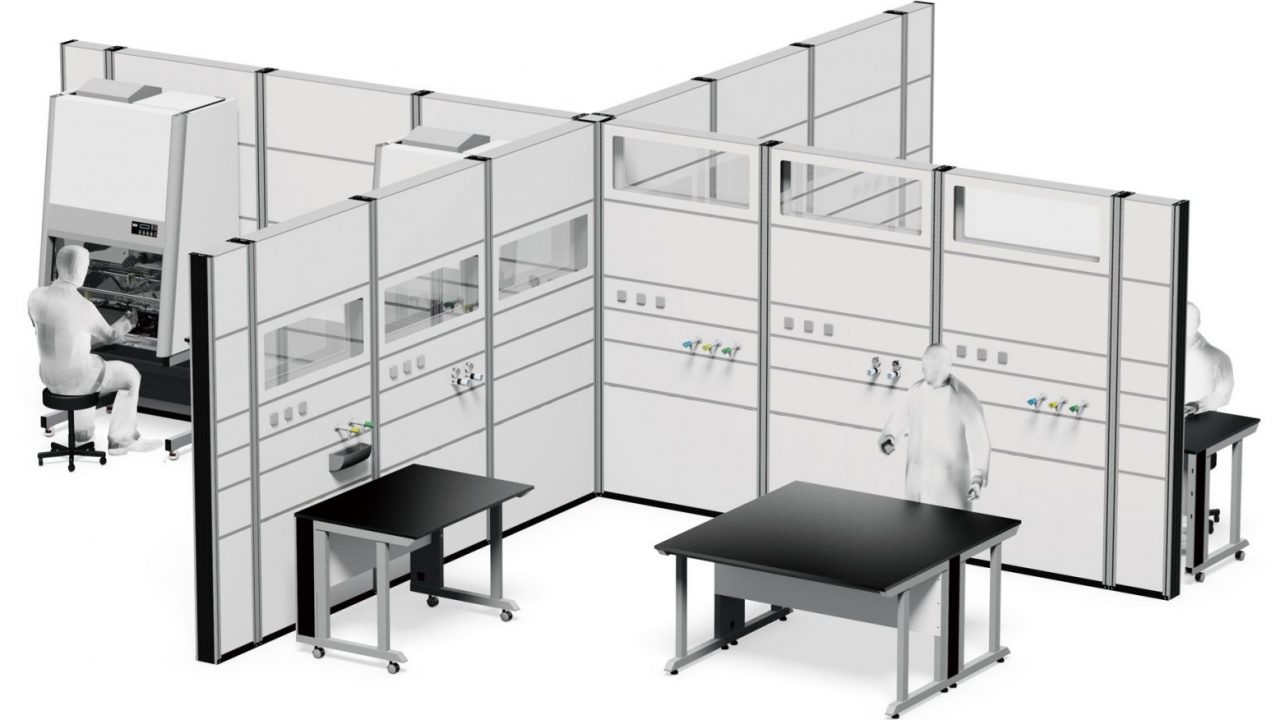 technical wall system - CHC LAB International