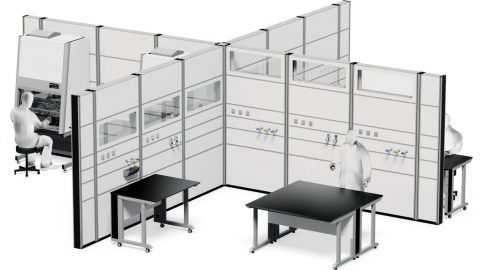 technical wall system - CHC LAB International
